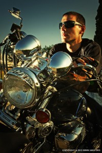 Biker Man Portrait – Motorcycle Lifestyles - 54ka [photo blog]