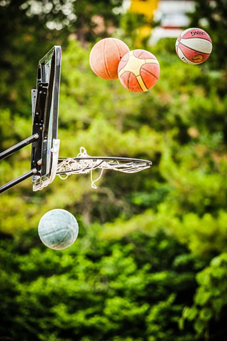 Street basketball – accurate throw - 54ka [photo blog]