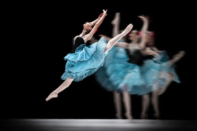 Blue dress dance - 54ka [photo blog]