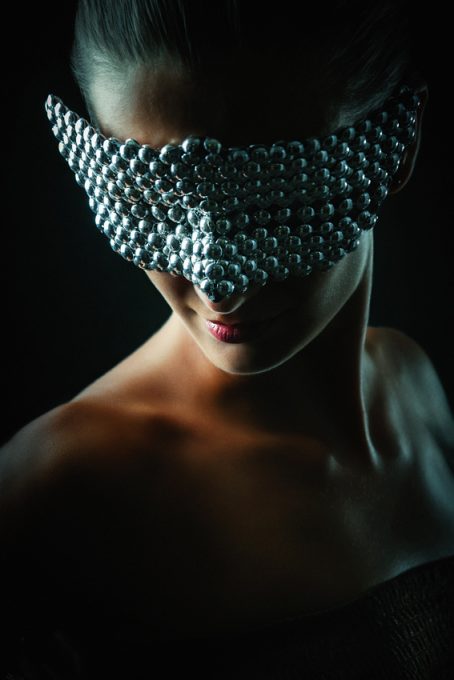 Silver Mask – Silver Chrome Metal Masquerade Eye Mask - 54ka [photo blog]